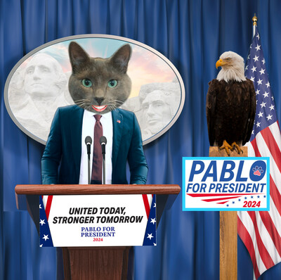 **Pablo the Cat** Announces 2024 Presidential Campaign Focused on ...