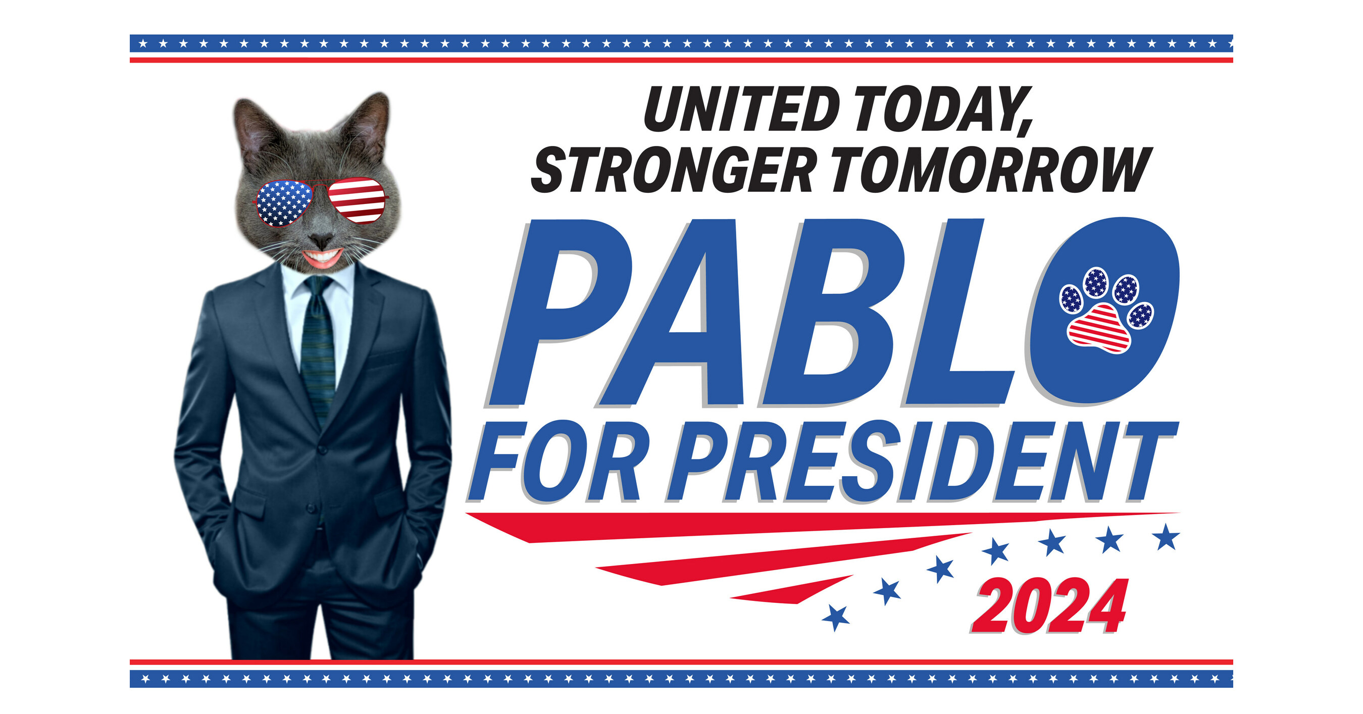 **Pablo the Cat** Announces 2024 Presidential Campaign Focused on ...