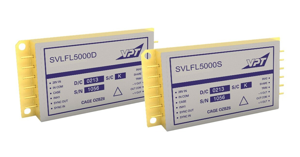 VPT Announces Release of SVLFL5000 Series of Space-Qualified DC-DC ...