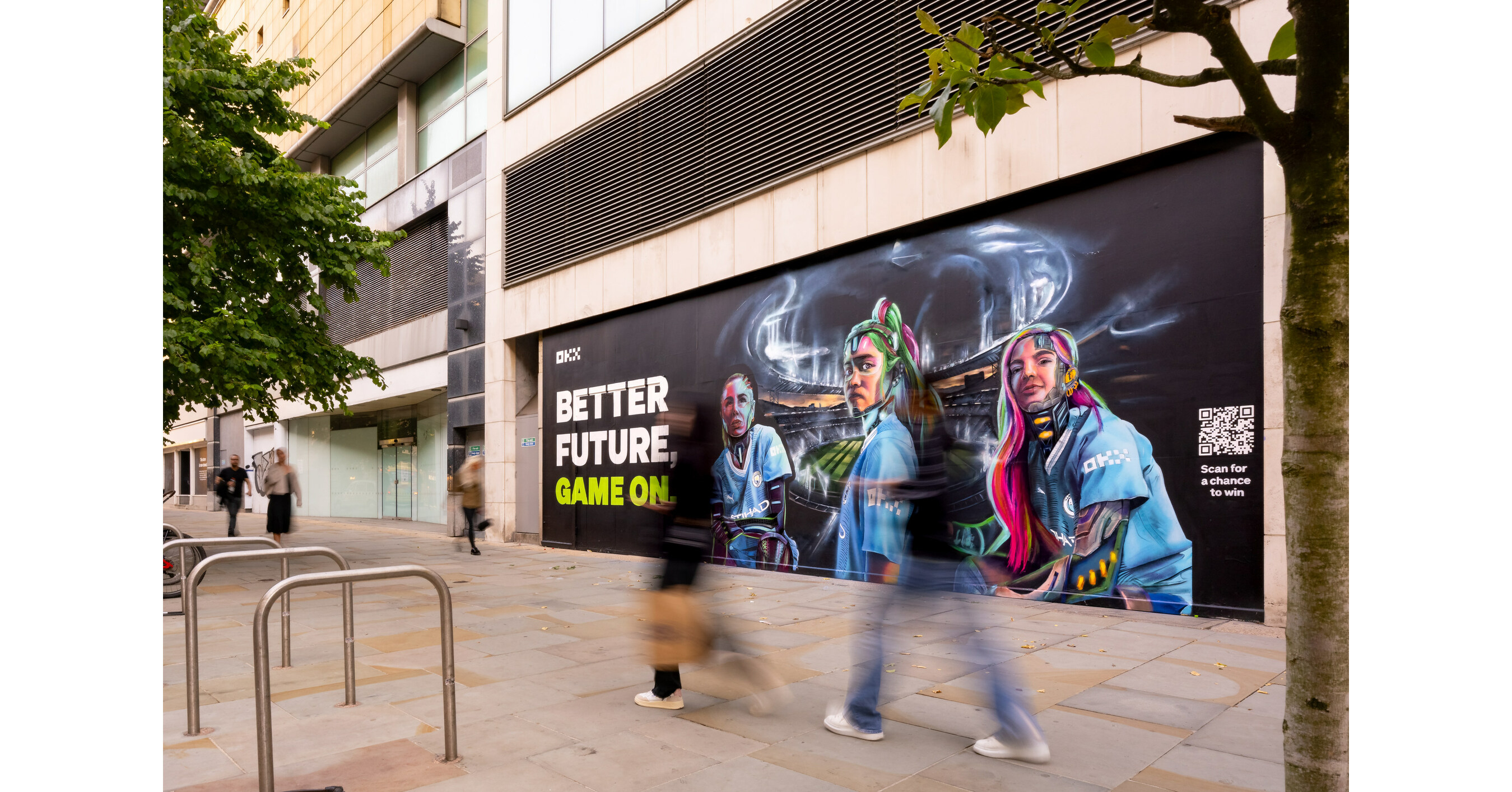 OKX and Manchester City Celebrate Sleeve Partnership with AI-Generated ...