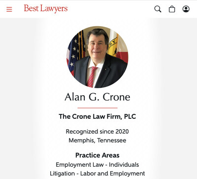 The Crone Law Firm CEO Alan G. Crone announces New Chicago Office specializing in Employment Law