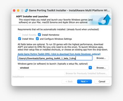 InstallAware Open Sources Apple Game Porting Toolkit Installer, Providing a One-Click Solution ...
