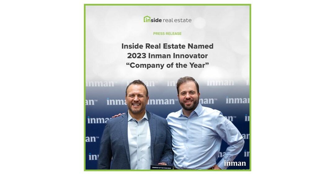 Inside Real Estate Named 2023 Inman Innovator "Company of the Year"