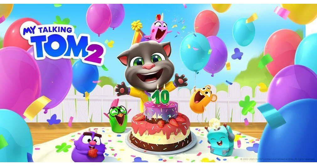 My Talking Tom's 10th Birthday Celebration Draws Over 49 Million Fans ...