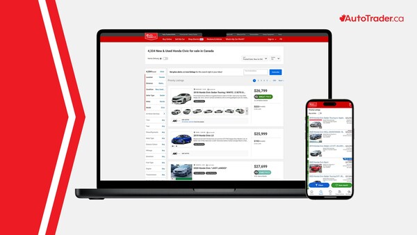 AutoTrader.ca Delivers First AI Powered Automotive Marketplace Solution ...