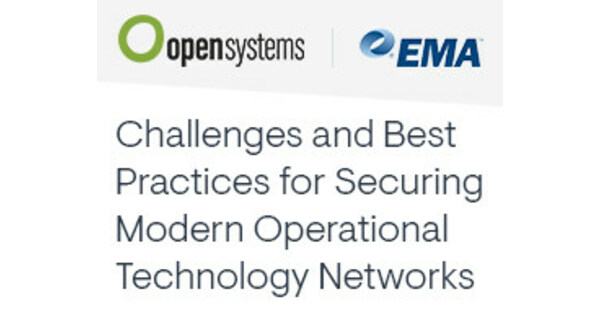 EMA Webinar to Explore How Enterprises Can Use Operation Technology (OT ...