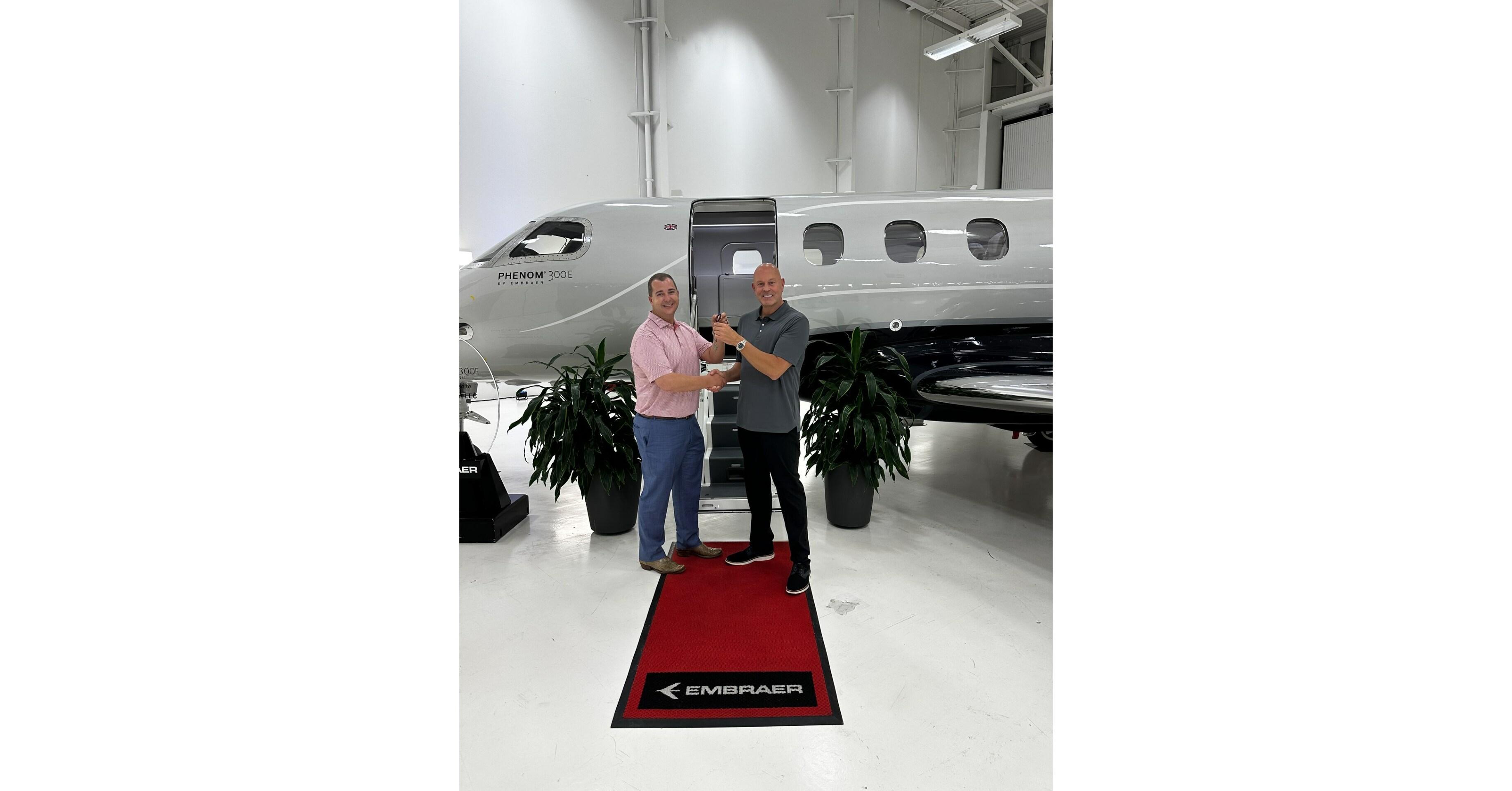 Thrive Aviation Adds Factory-Delivered Phenom 300E in Partnership with Christopher B. Munday ...