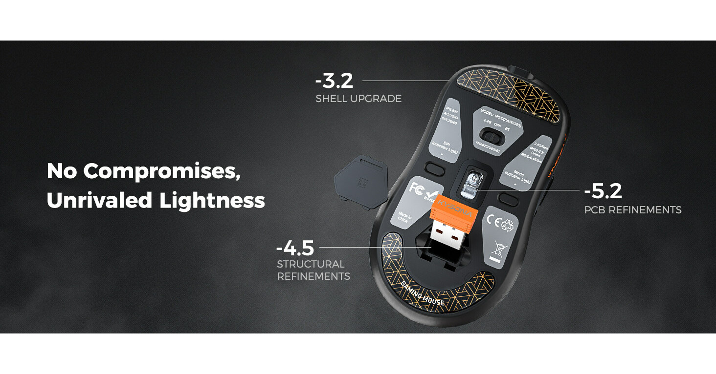 Kysona Releases ULTRALIGHT Gaming Mouse for Ultimate Wireless Gaming ...