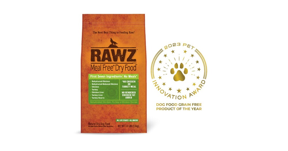 RAWZ® Natural Pet Food Honored with Pet Independent Innovation Award