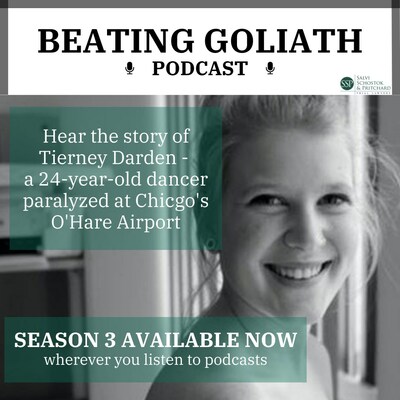 Beating Goliath podcast to share story of dancer paralyzed at O'Hare ...