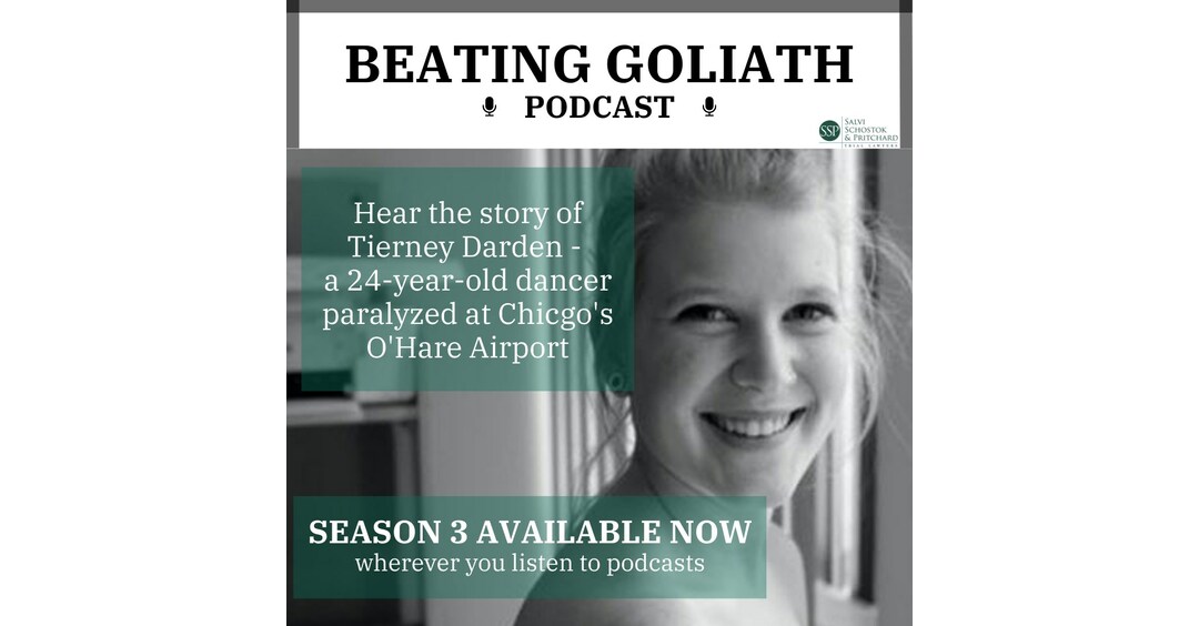 Beating Goliath podcast to share story of dancer paralyzed at O'Hare ...