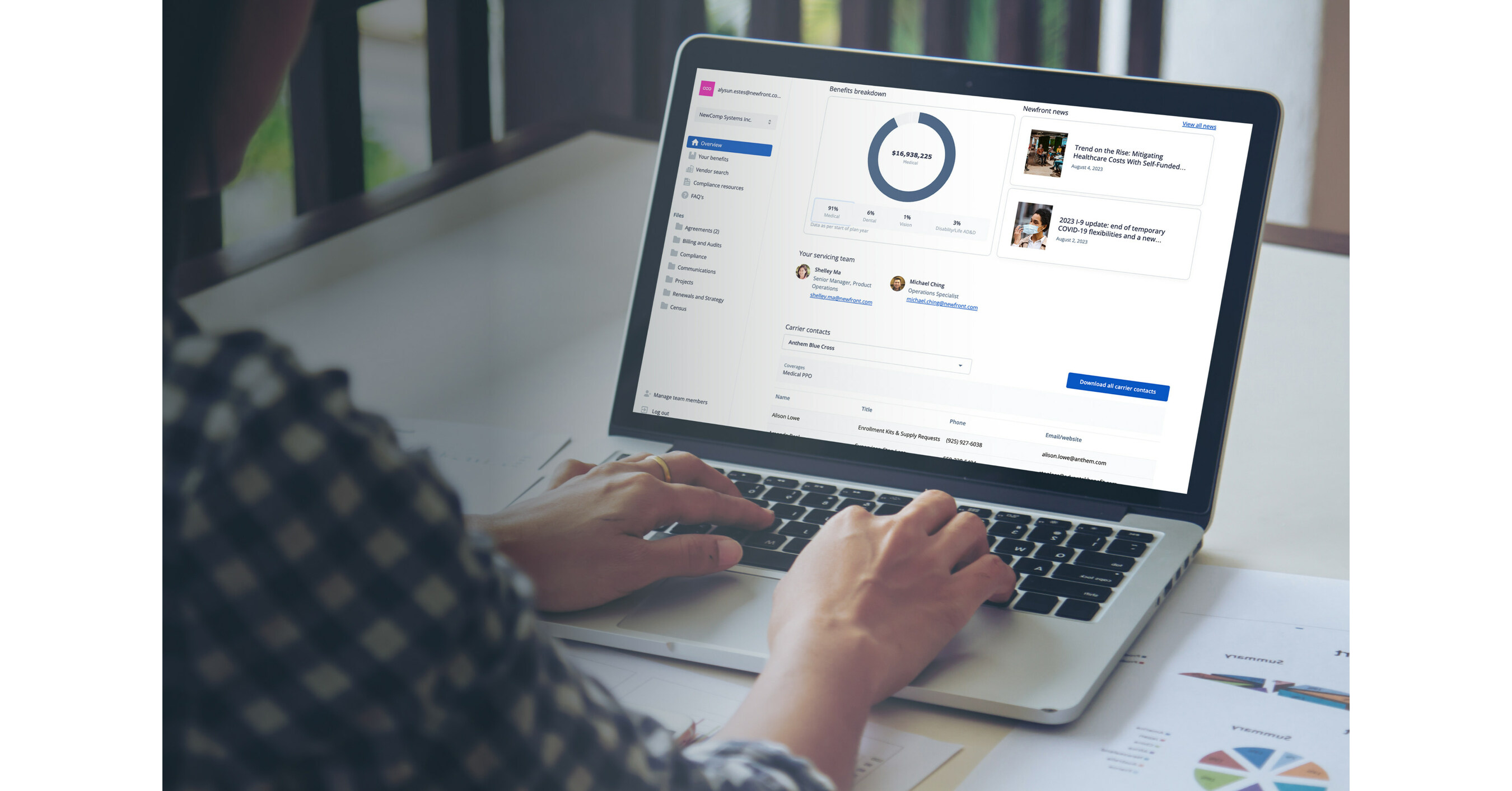 Newfront Introduces Centralized Platform for Total Rewards Clients