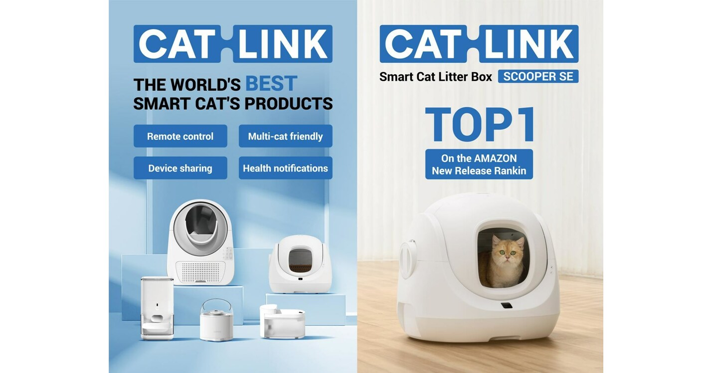 CATLINK Revolutionizes Cat Care with New Smart Products