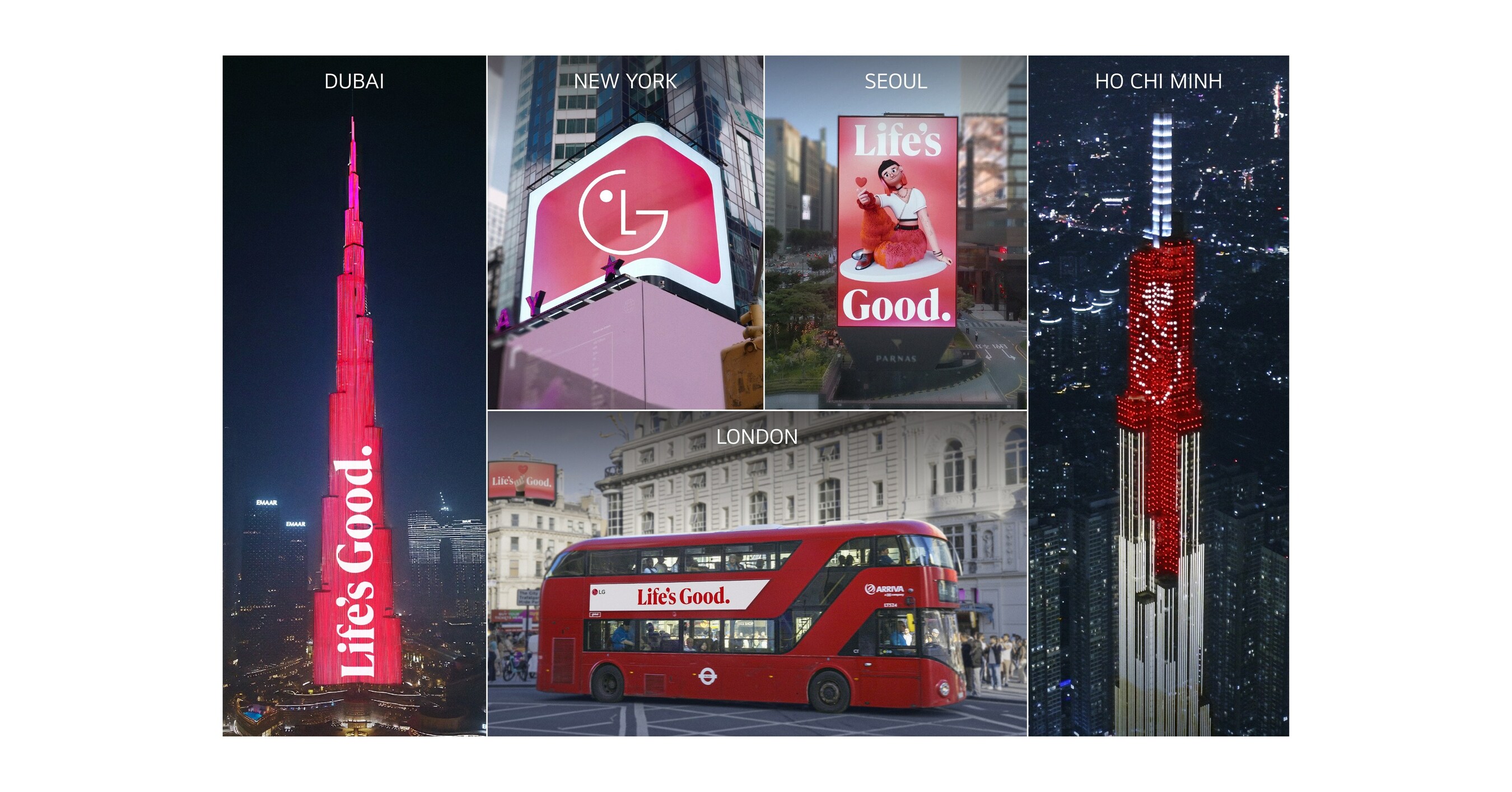 LG LAUNCHES 'LIFE'S GOOD' CAMPAIGN, SPREADING A MESSAGE OF OPTIMISM TO ...