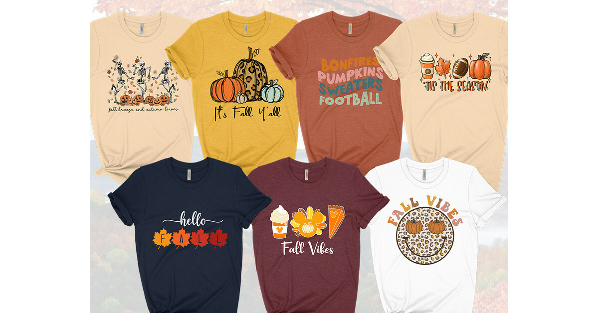 HolidayShirts.com Unveils Top 10 Trending Fall Tee Shirts: Celebrate ...