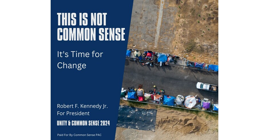 Common Sense PAC Launches First Robert F. Kennedy Jr. Facebook Ad for the 2024 Presidential ...