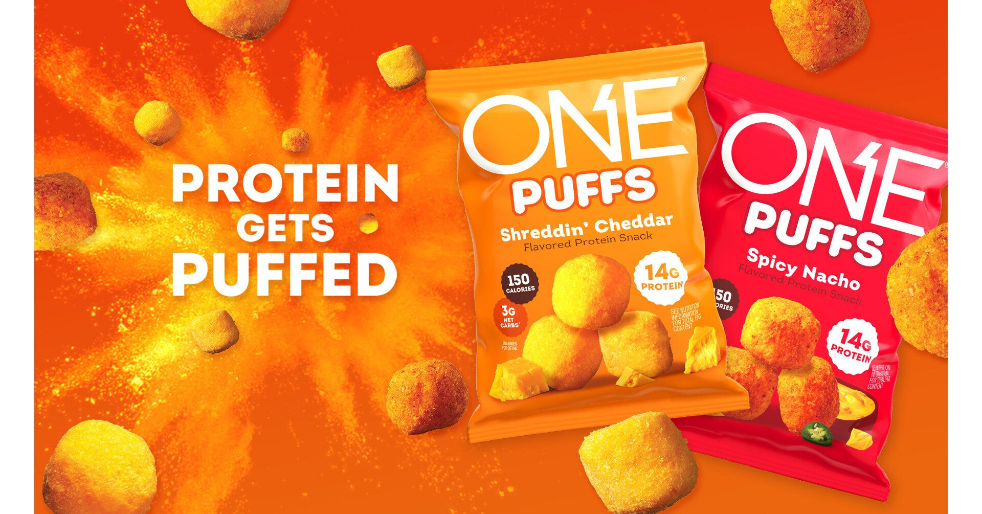Protein Gets Puffed! ONE Brands Launches New ONE Puffs Protein Cheese Puff
