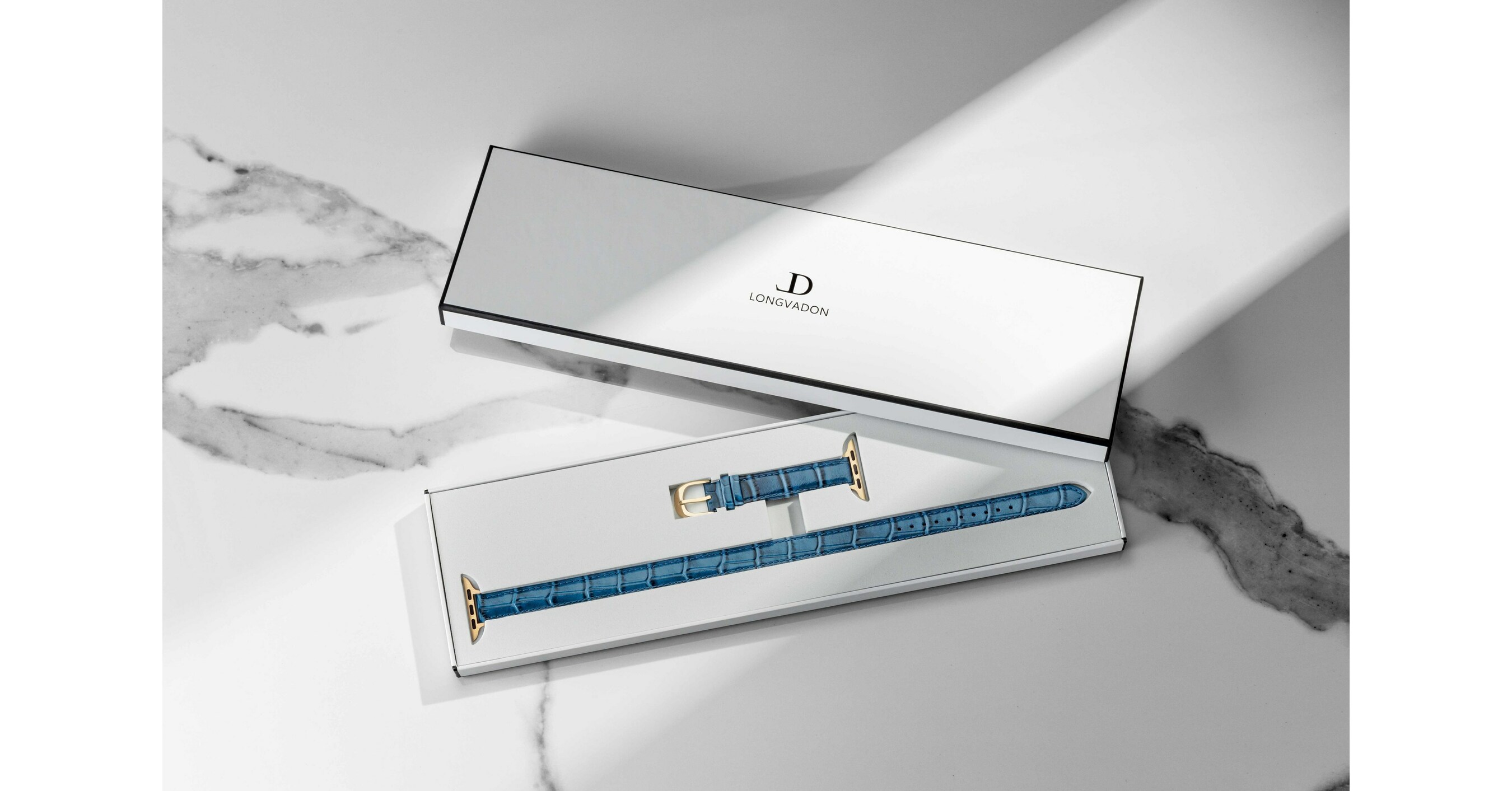 Longvadon's New Caiman Series Double Tour Apple Watch Band Collection ...