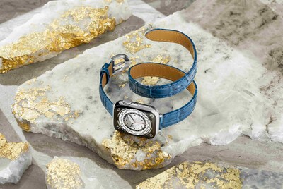 Longvadon's New Caiman Series Double Tour Apple Watch Band Collection ...