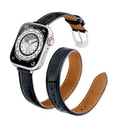 Longvadon's New Caiman Series Double Tour Apple Watch Band Collection ...