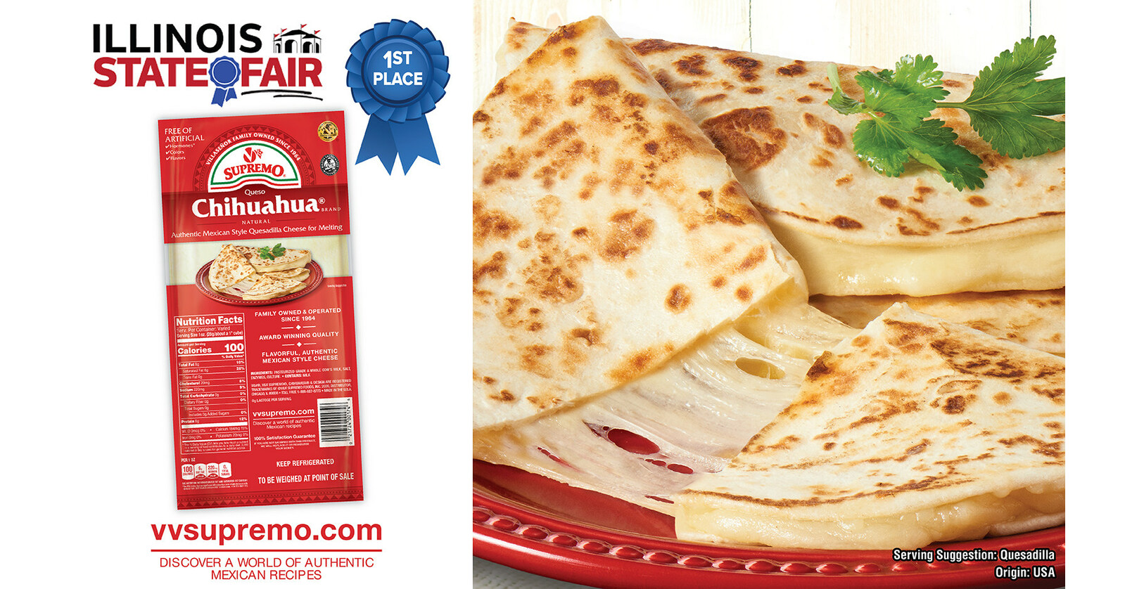 V&V Supremo® Foods, Inc. Shines Bright at the Illinois State Fair Dairy ...