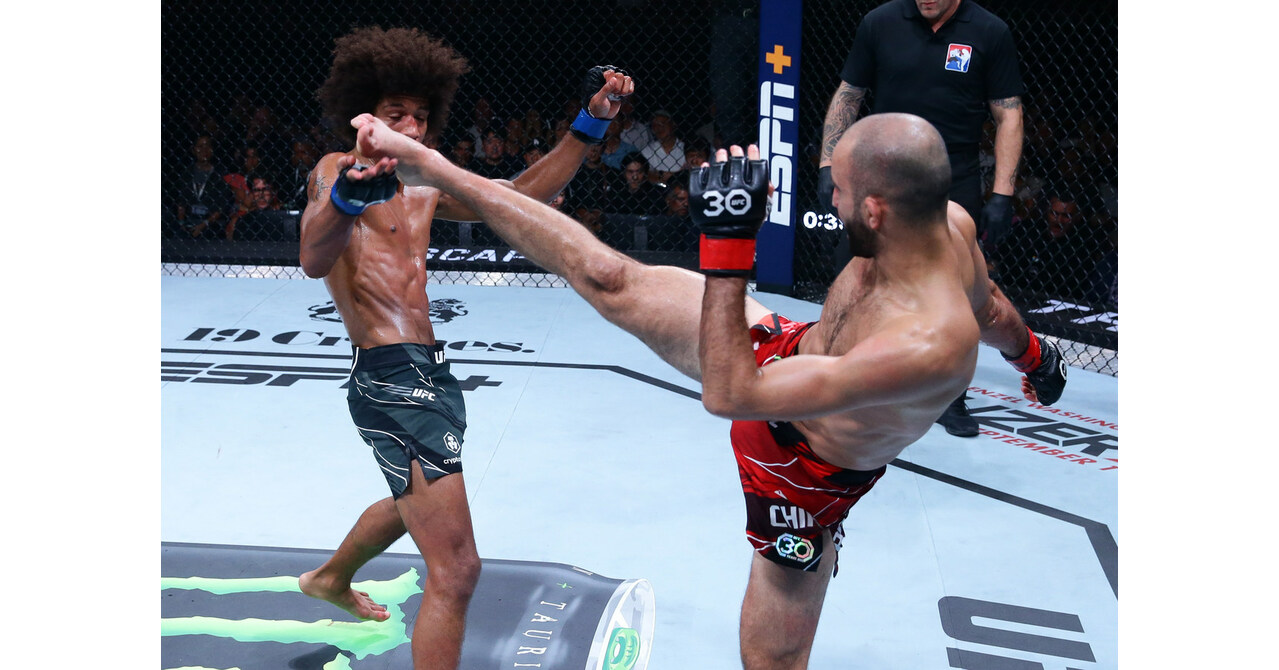 Monster Energy's Giga Chikadze Defeats Alex Caceres at Fight Night 225 ...