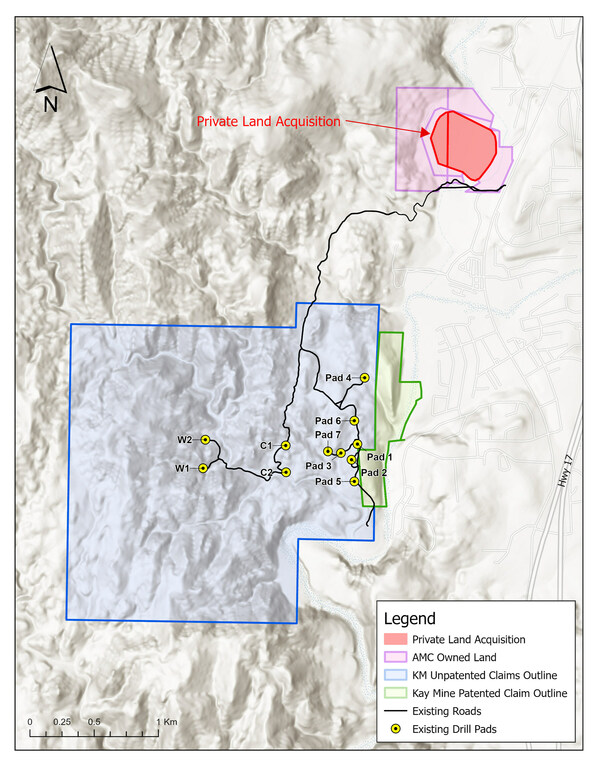 Arizona Metals Corp to Acquire Additional Private Lands at its Kay Mine ...
