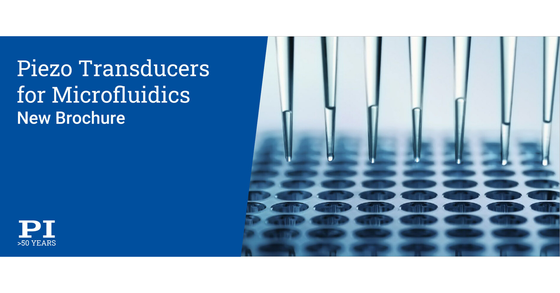 New Brochure on Piezo Transducers for Microfluidics, from PI