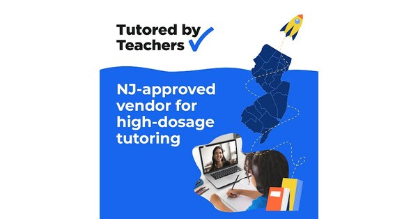 New Jersey Department of Education Selects Tutored by Teachers to Help ...