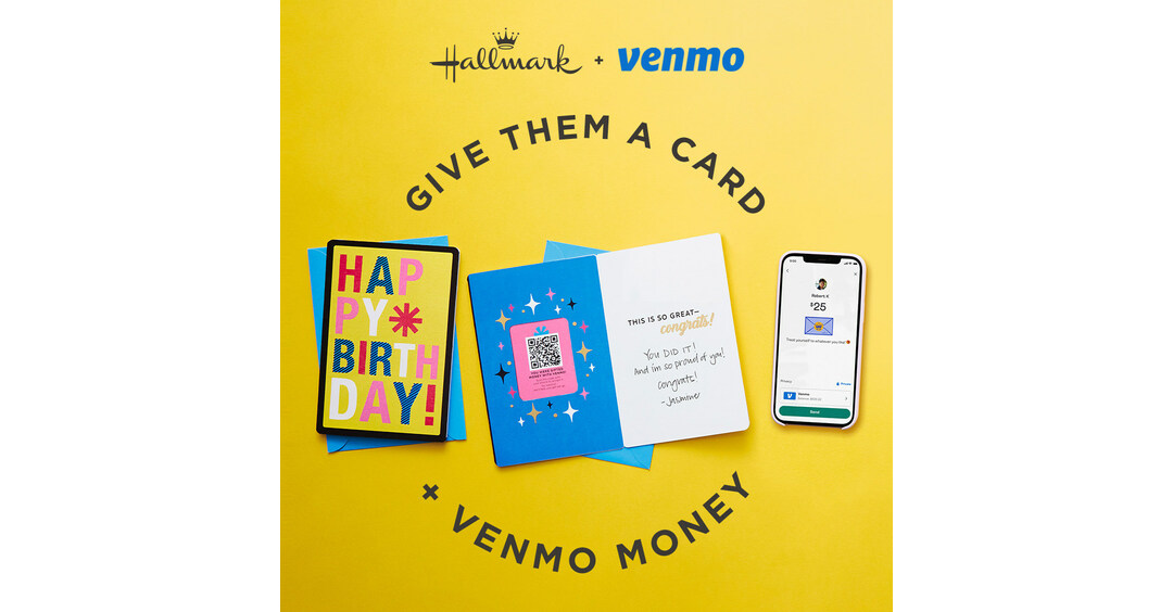Hallmark and Venmo Launch First-of-Its-Kind Hallmark + Venmo Cards