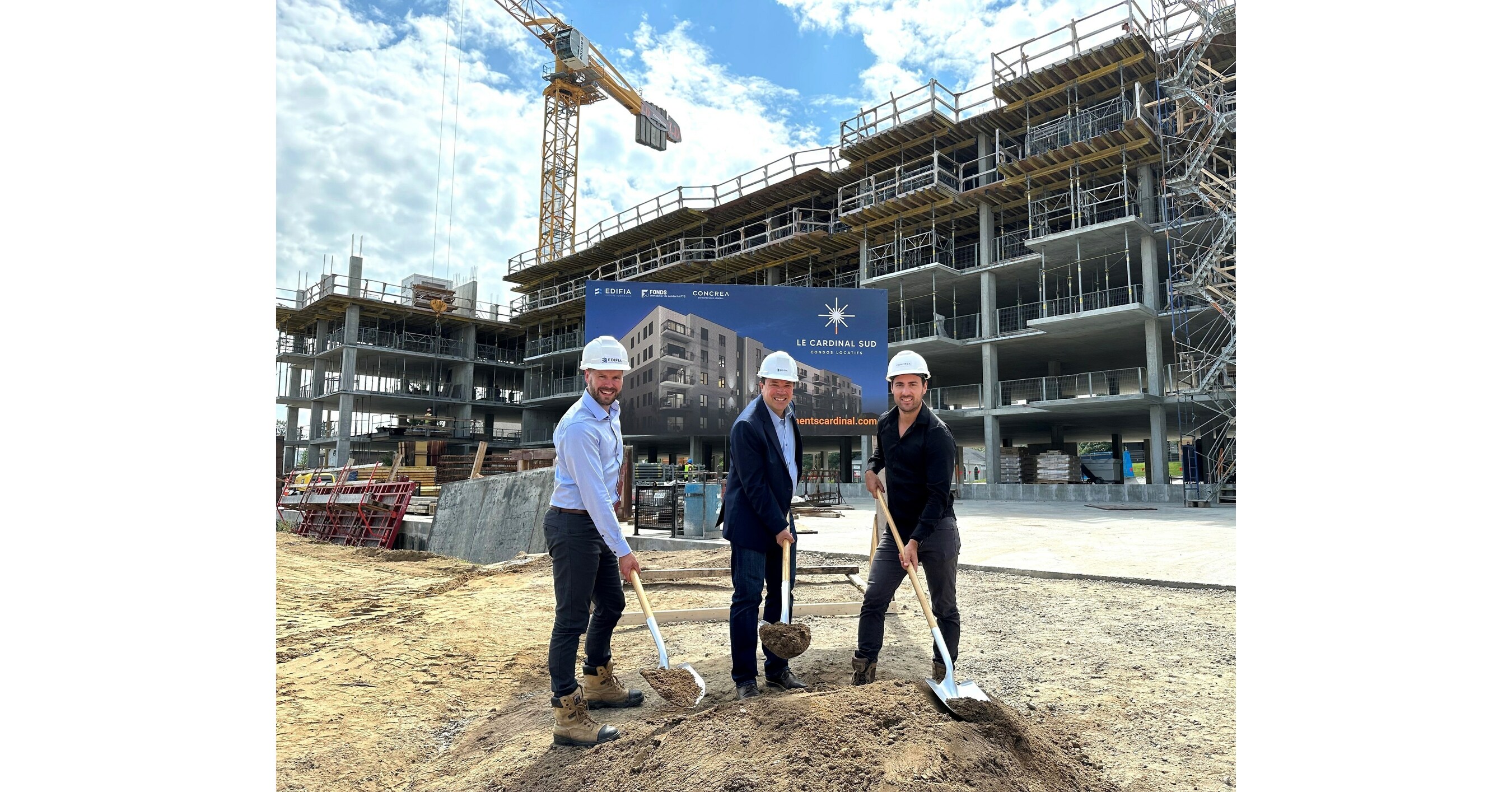 EDIFIA Groupe Immobilier and Fonds immobilier de solidarité FTQ Launch ...
