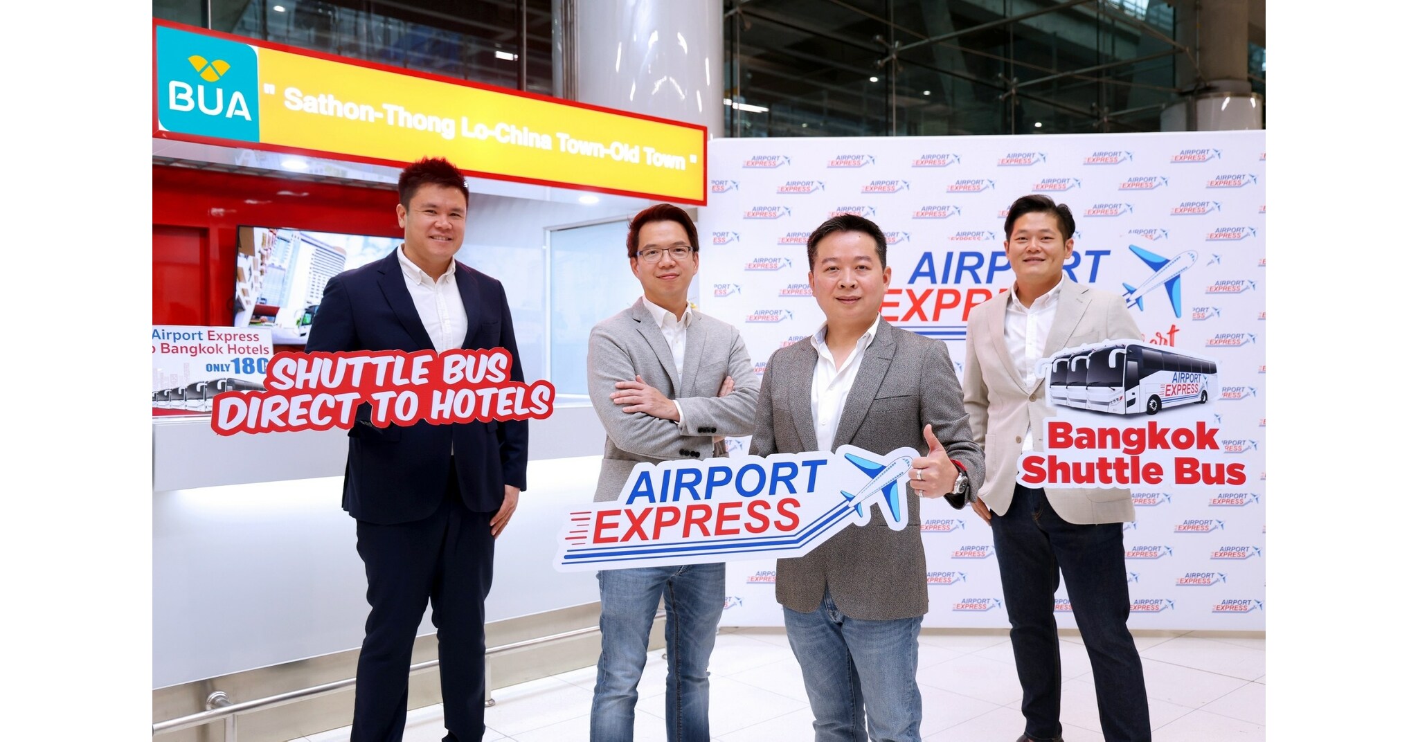 4 Big Alliances joining forces to launch the "Bua Airport Express ...
