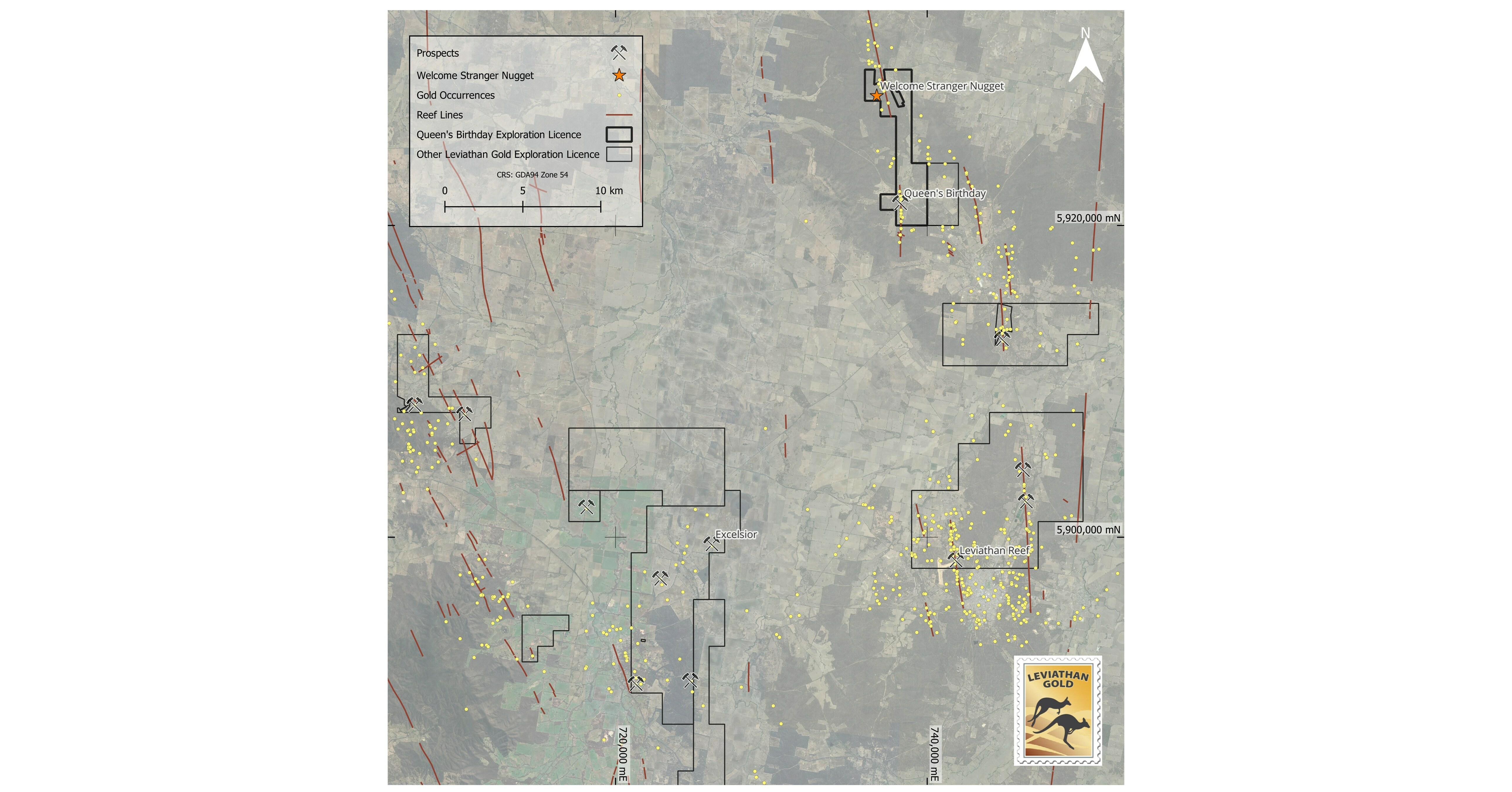 Leviathan Gold granted new Exploration License over the former Queen's ...