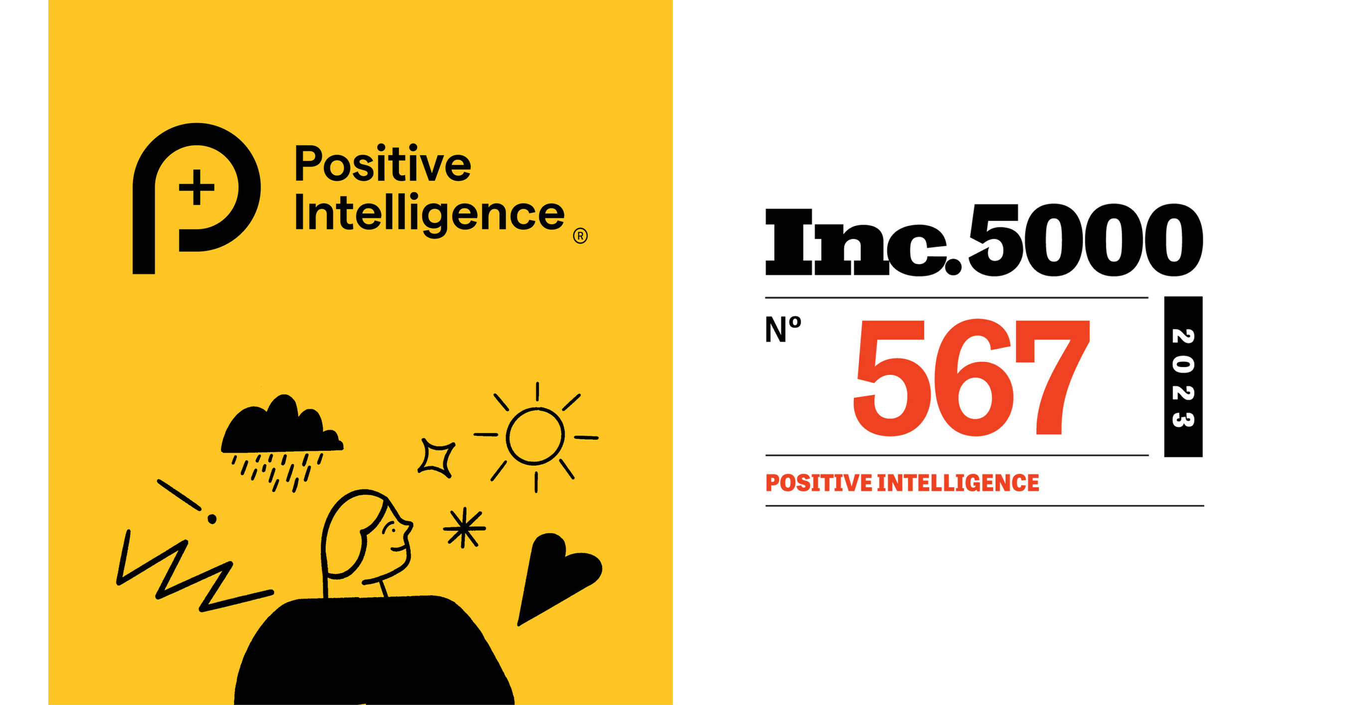 Positive Intelligence® Ranks No. 567 on the 2023 Inc. 5000