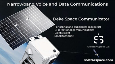 Solstar Space Awarded Over $1.2 Million U.S. Space Force AFWERX ...