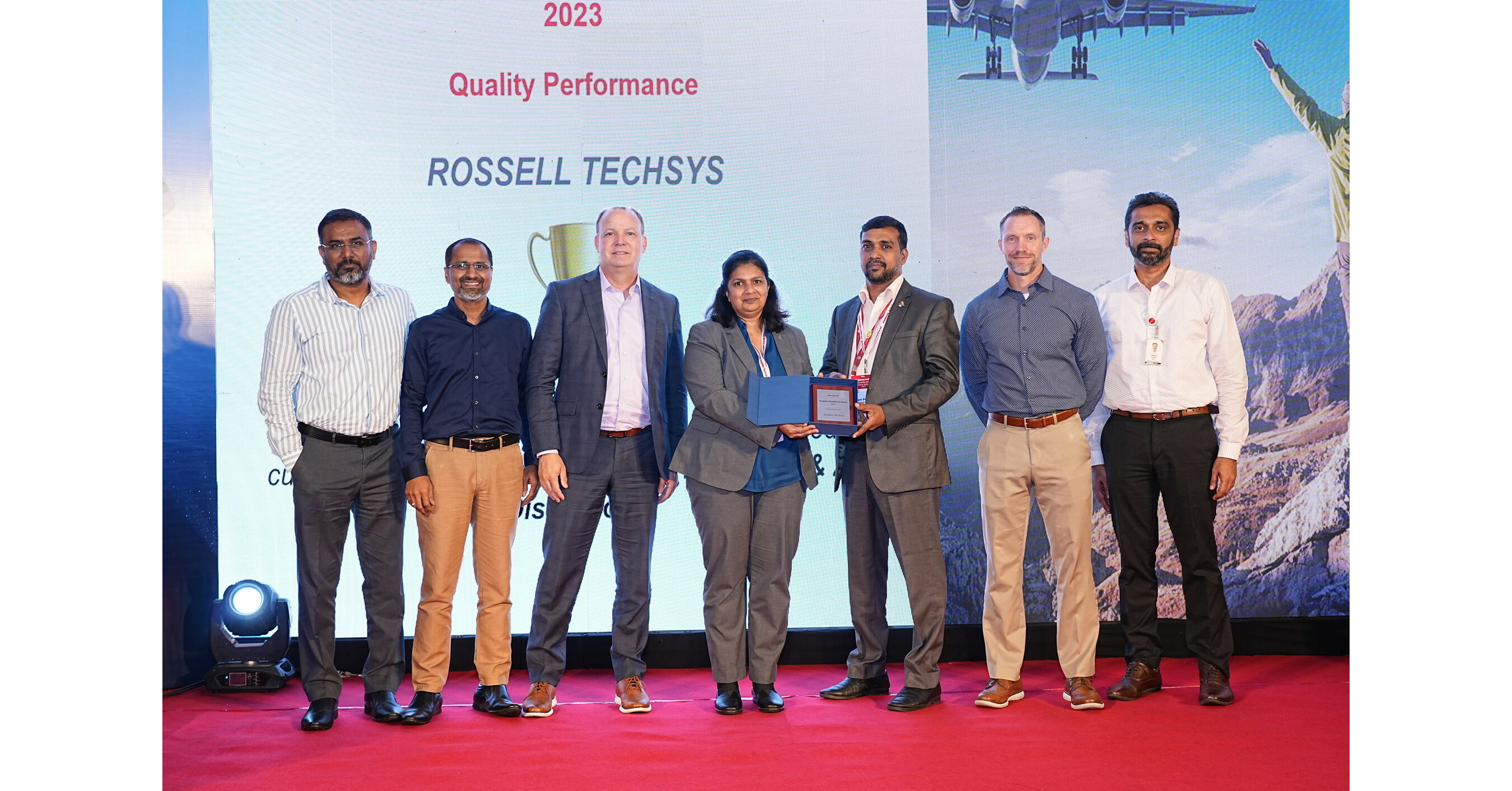 Rossell Techsys Receives Honeywell Supplier Excellence Award
