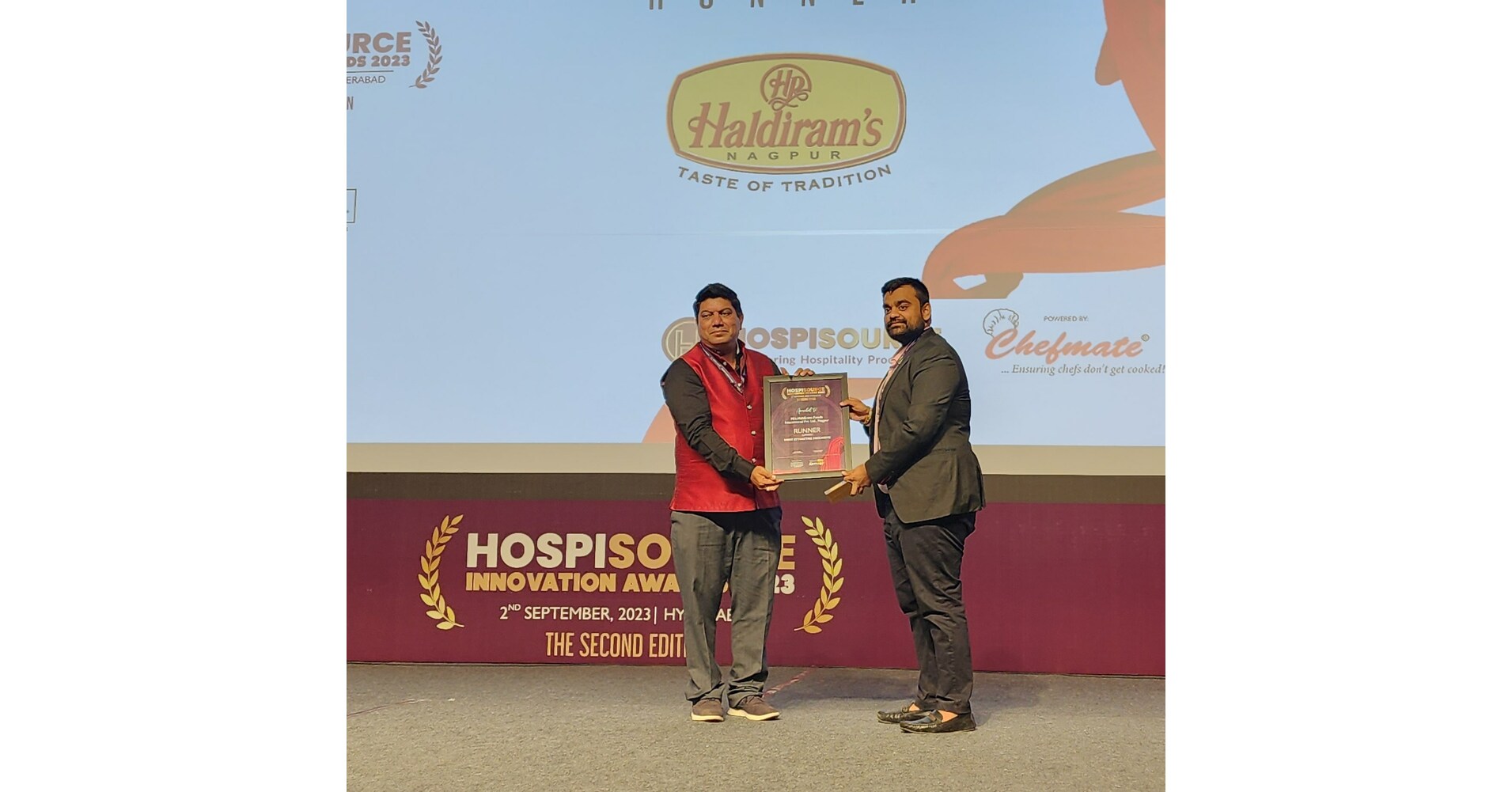 Haldiram's Nagpur Wins at the 2023 HospiSource Innovation Awards for ...