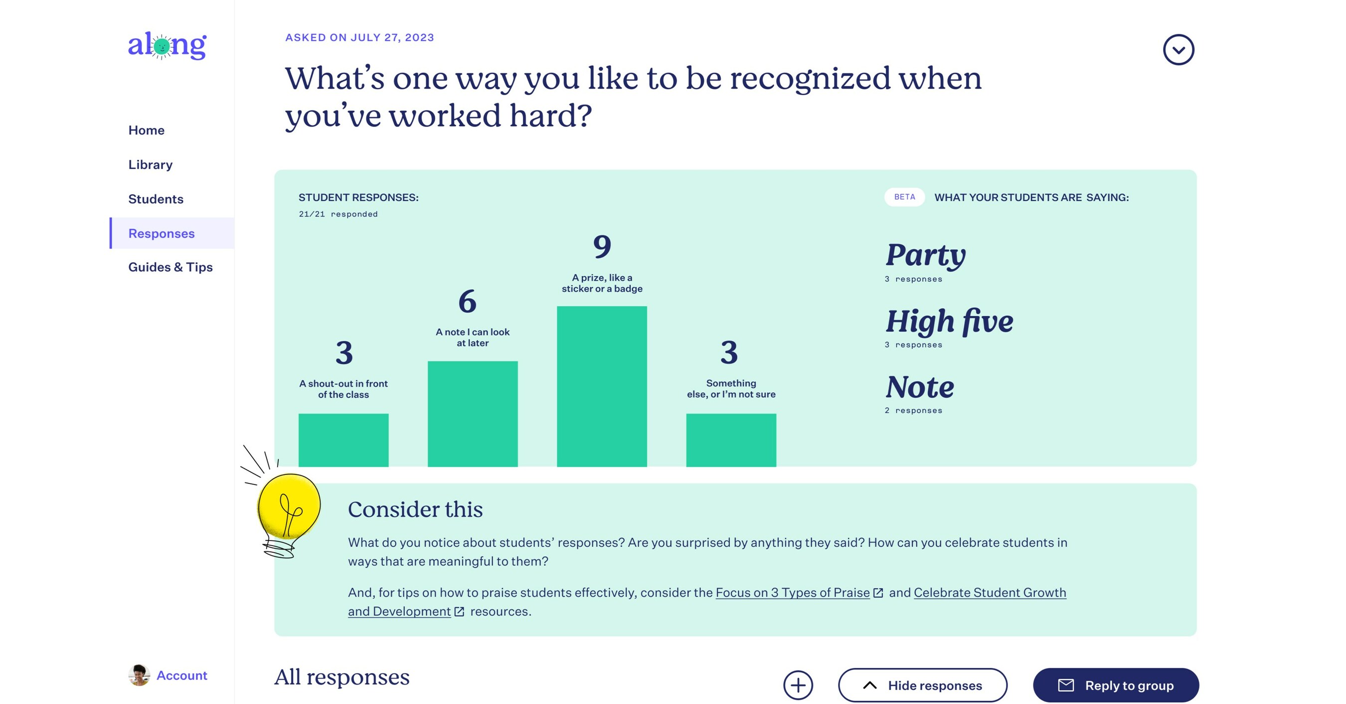Educators Turn Student Insights Into Action Using the Expanded Along ...