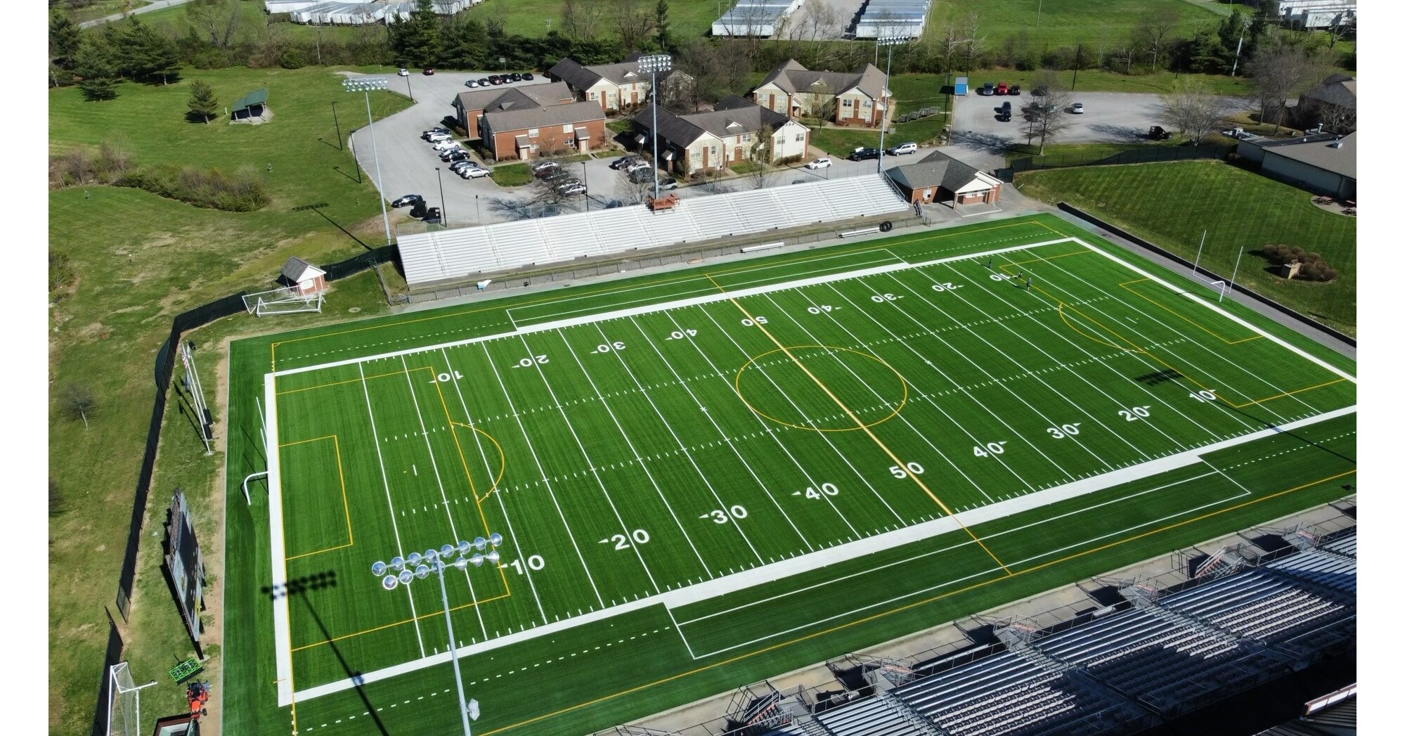 GEORGETOWN TIGERS MAKE A STATEMENT ON NEW MATRIX HELIX TURF BY HELLAS ...