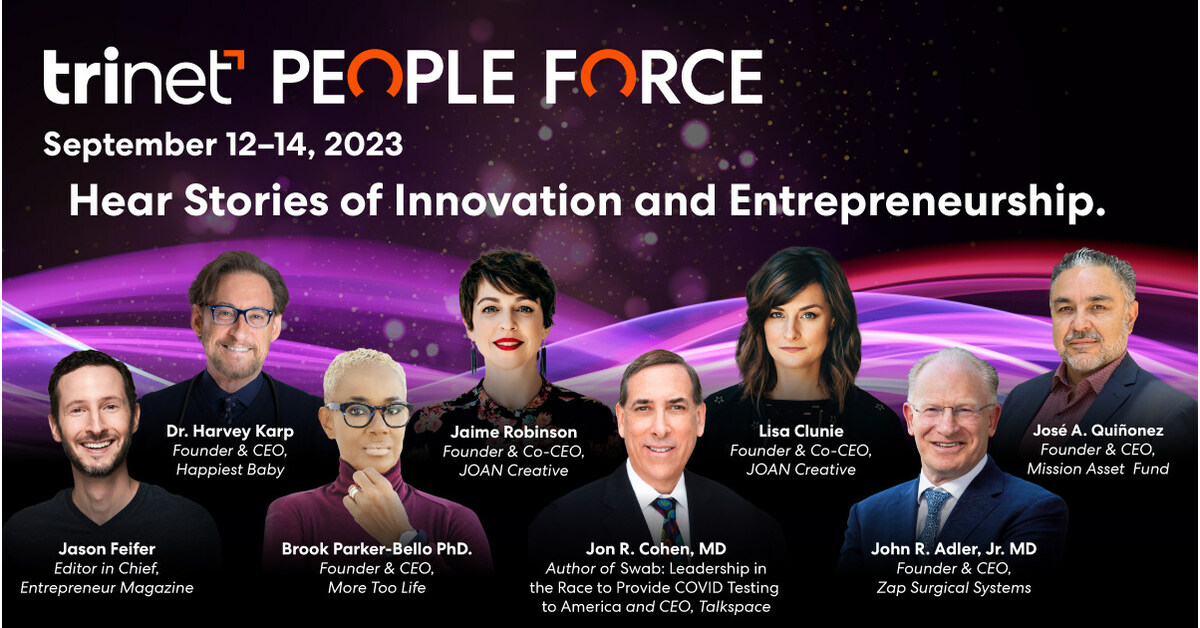 TriNet Announces Additional Speakers for TriNet PeopleForce 2023 ...