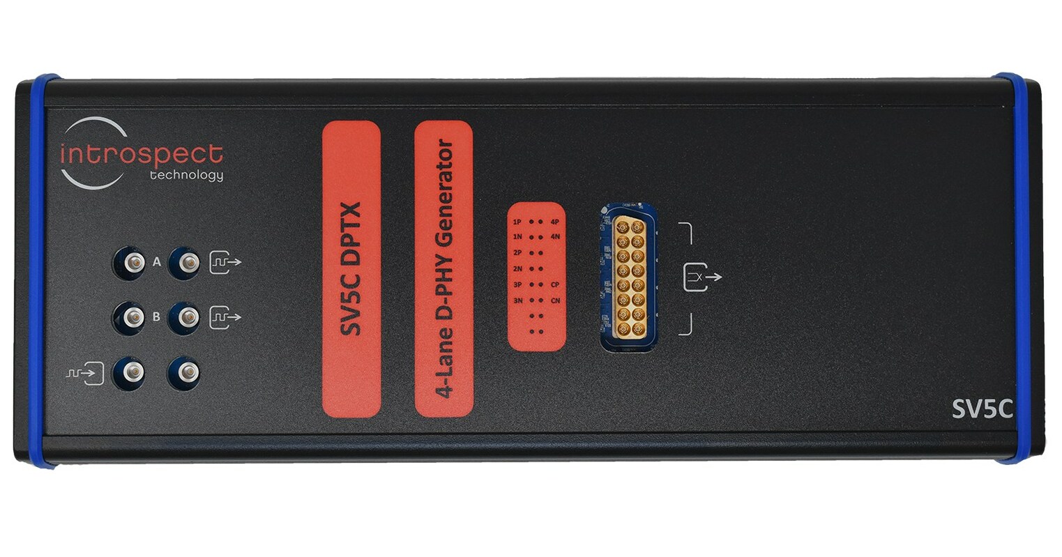 Introspect Technology Announces the World's First MIPI D-PHY v3.5 Generator