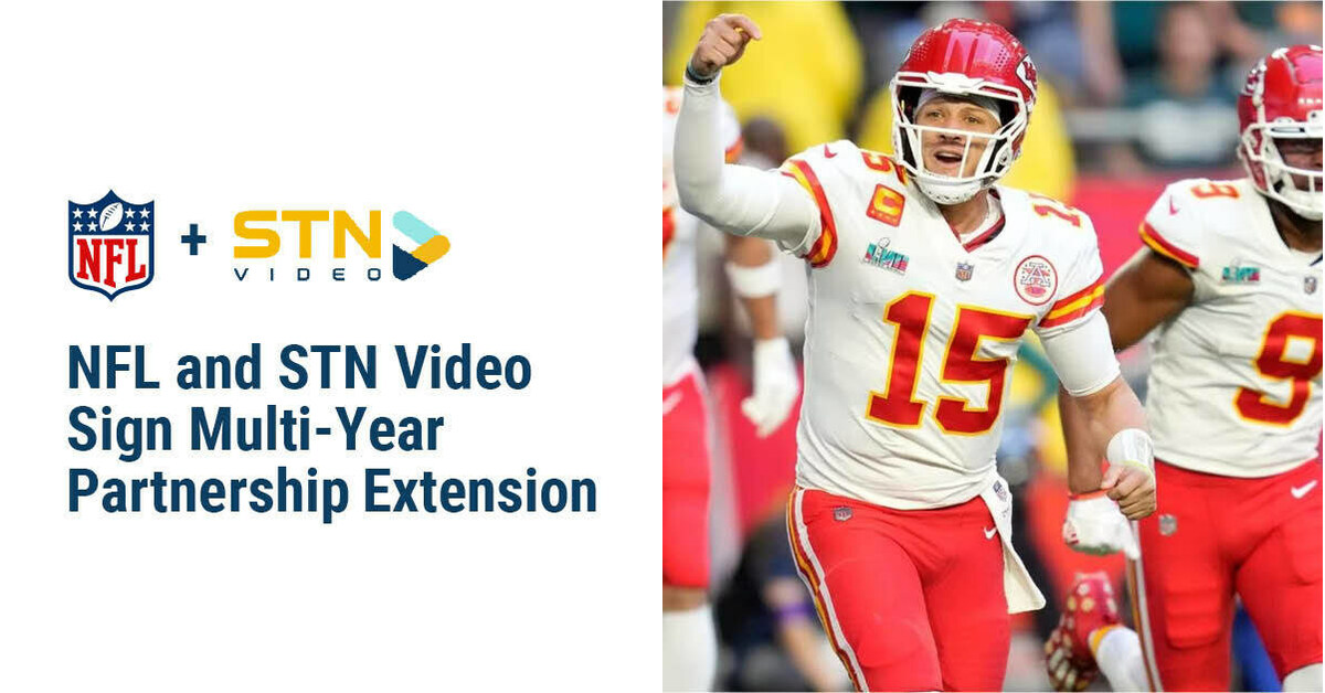 NFL and STN Video Sign Multi-Year Partnership Extension