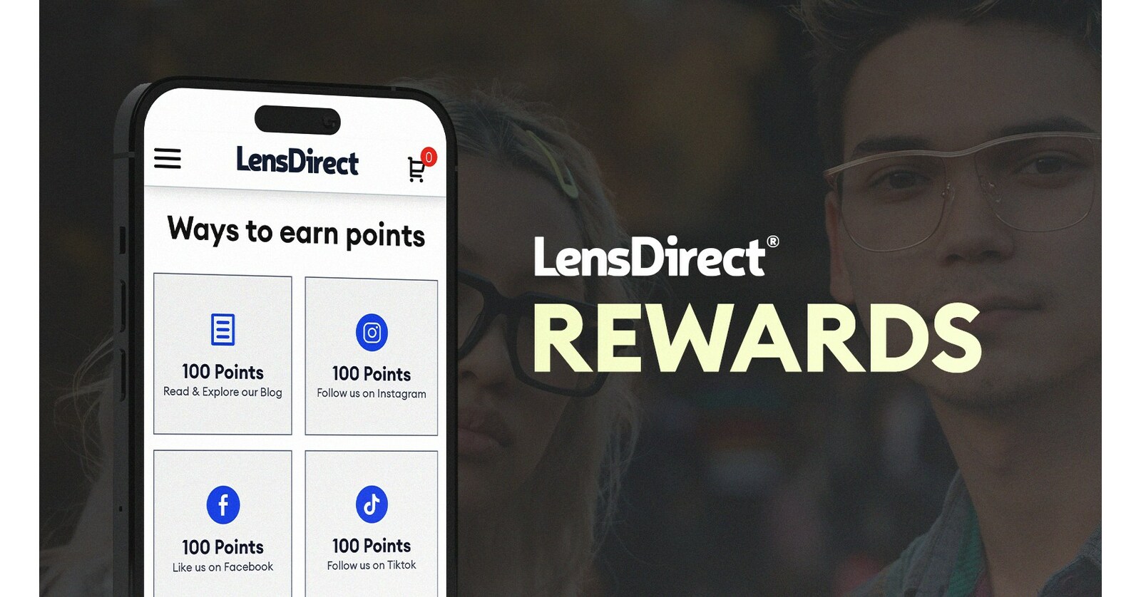 DTC Vision Care Company, LensDirect, to Launch Customer Loyalty Program