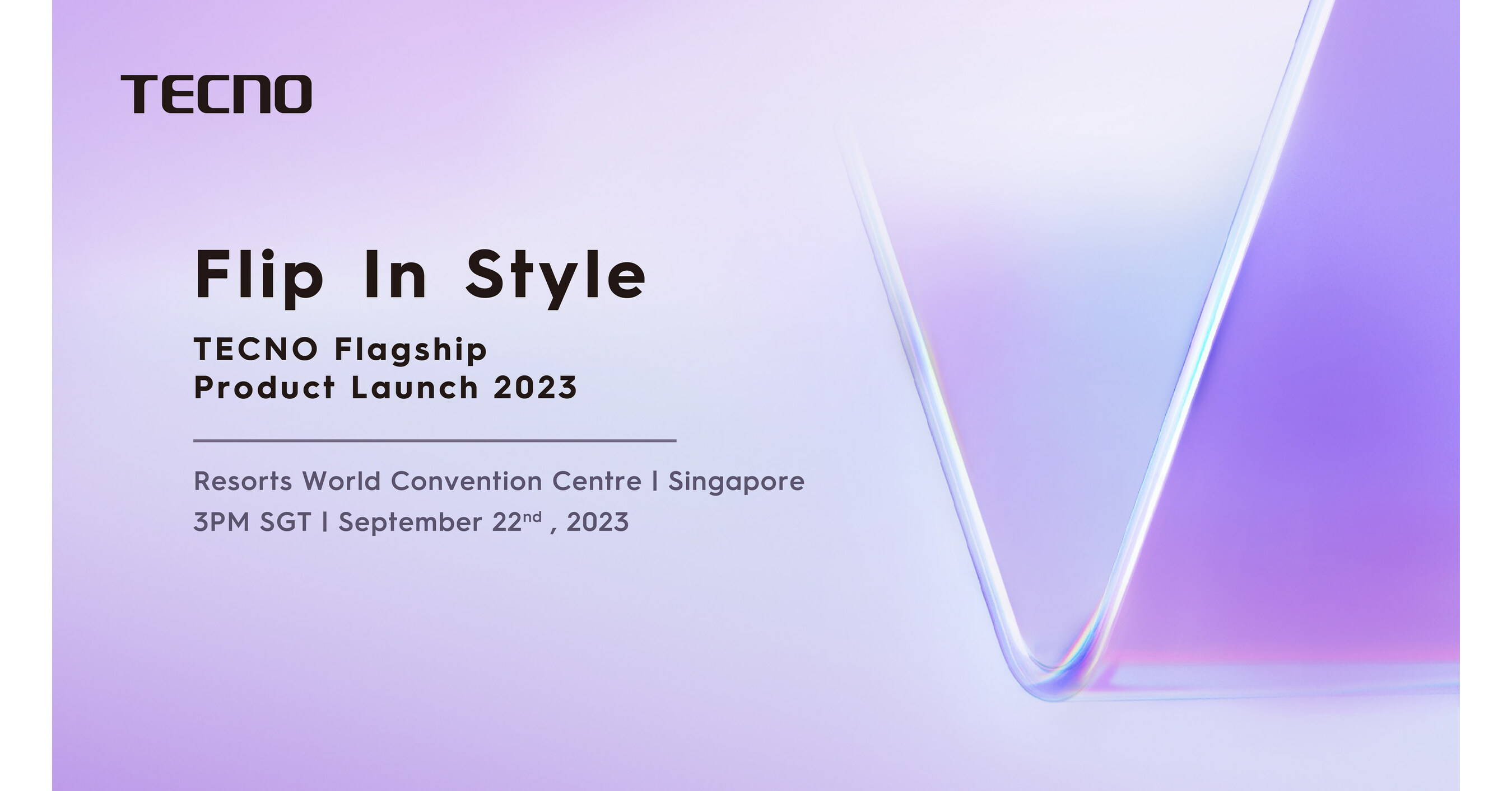 Flip In Style: TECNO to Launch Flagship PHANTOM V Flip 5G in Singapore ...