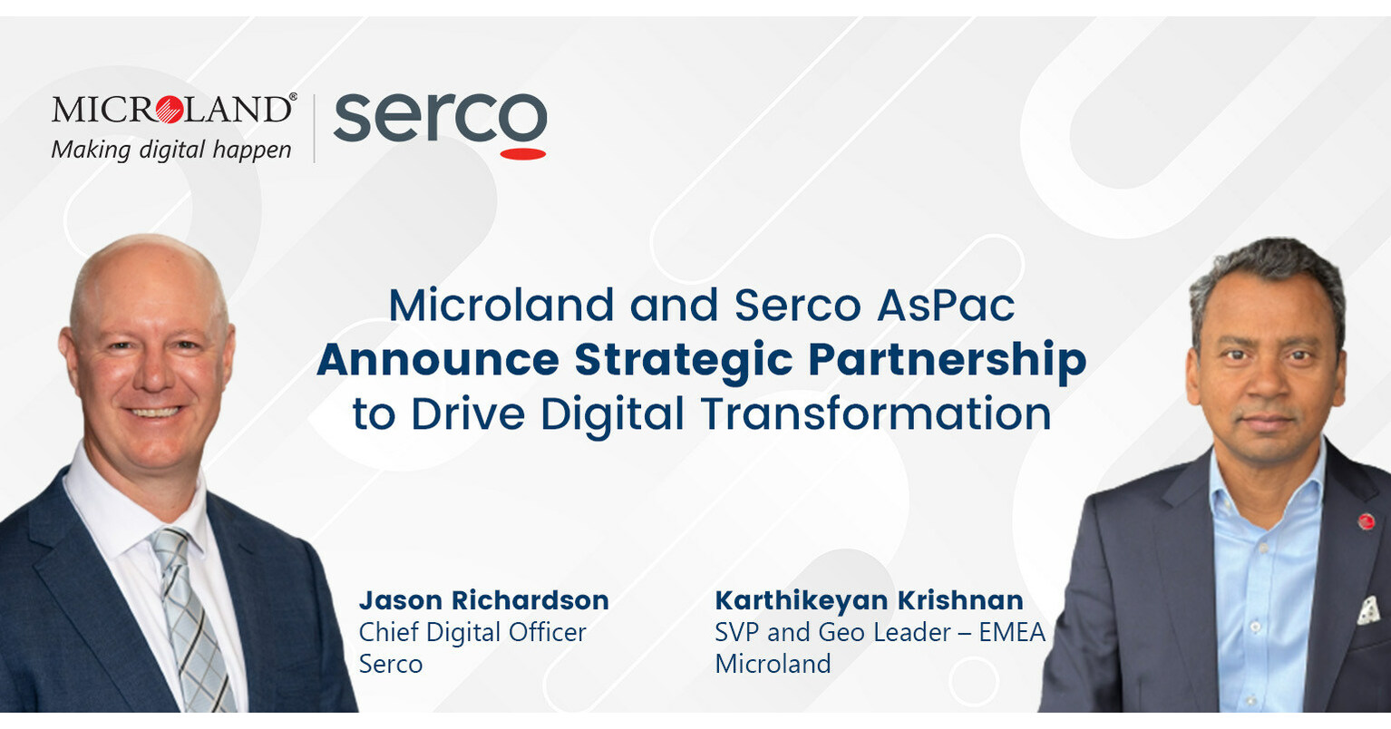 Microland and Serco AsPac Announce Strategic Partnership to Drive ...