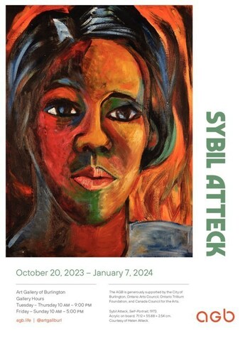Art Gallery of Burlington Presents: Sybil Atteck - Exhibition Tracing ...