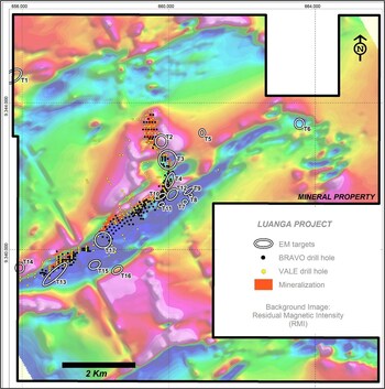 Bravo's HeliTEM Survey Defines 17 Priority Exploration Drill Targets ...