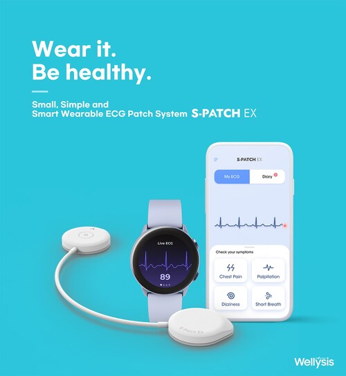 S-Patch Ex, Wearable ECG Patch, Cleared by US FDA