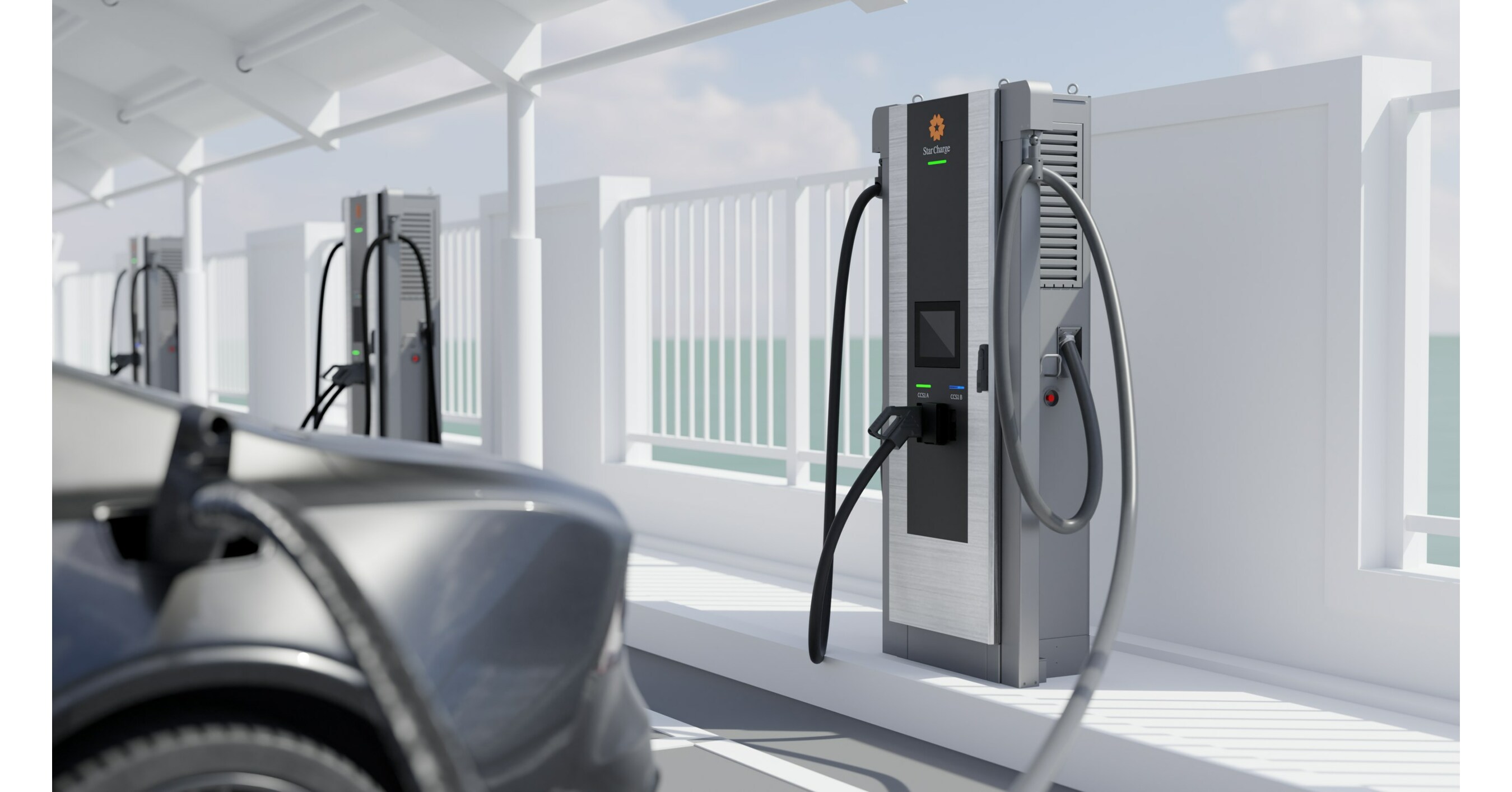 StarCharge presenta EVSE y ESS en la RE+ Exhibition