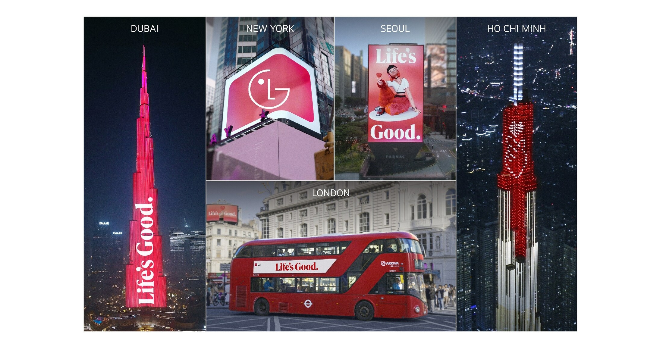 LG lança campanha 'Life's Good' espalhando uma mensagem de otimismo aos ...
